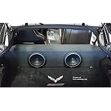 Amazon.com: 20014-2019 C7 Corvette Dual 10 Downfire Subwoofer Box ...