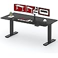 Amazon.com : SANODESK Standing Desk Height Adjustable Electric Stand up ...