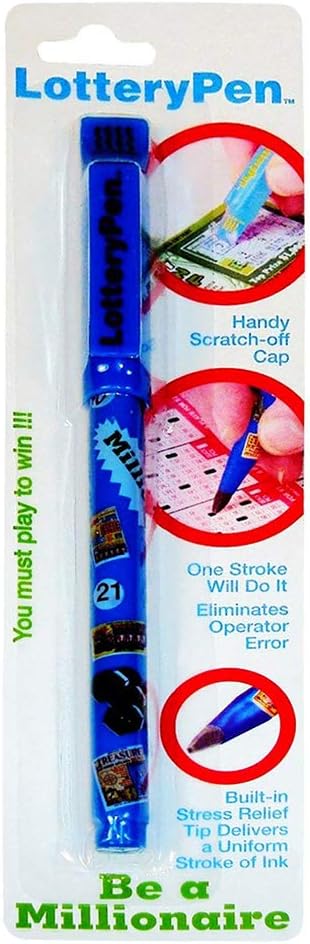 Lottery Pen, Lottery Ticket Pen, Marker with Scratch Off Card Remover ...