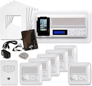 Amazon.com: Intrasonic Technology IST MHPAC Retro Intercom, White : Electronics