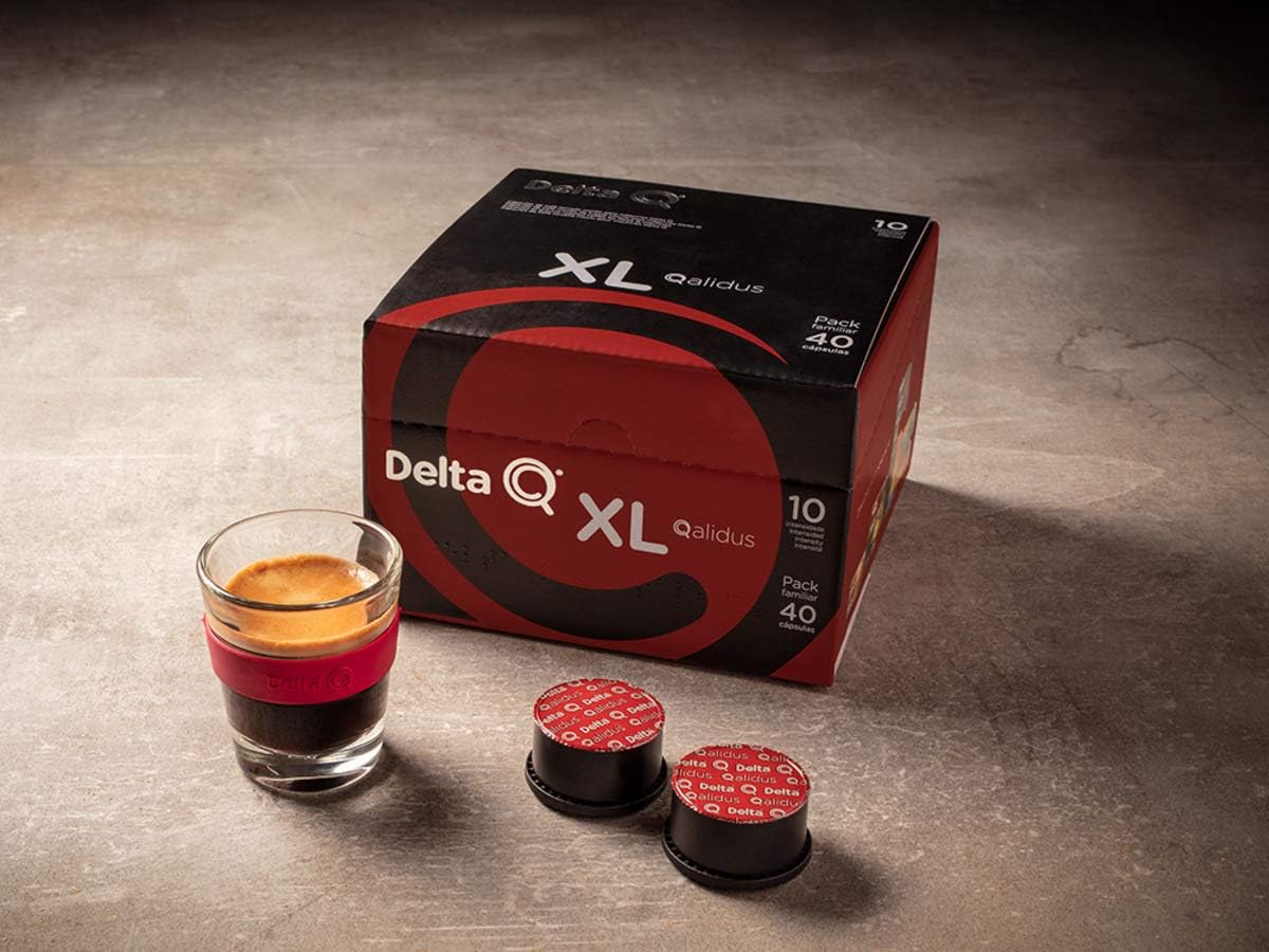Delta Q Qalidus Coffee Pod XL Pack (40 pods): Amazon.ca: Grocery
