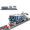 Passenger Toy Train Set with Motor, Compatible with Major Brand Train ...