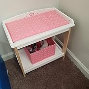 Amazon.com: Hape Kid's Babydoll Wooden Changing Table: Toys & Games