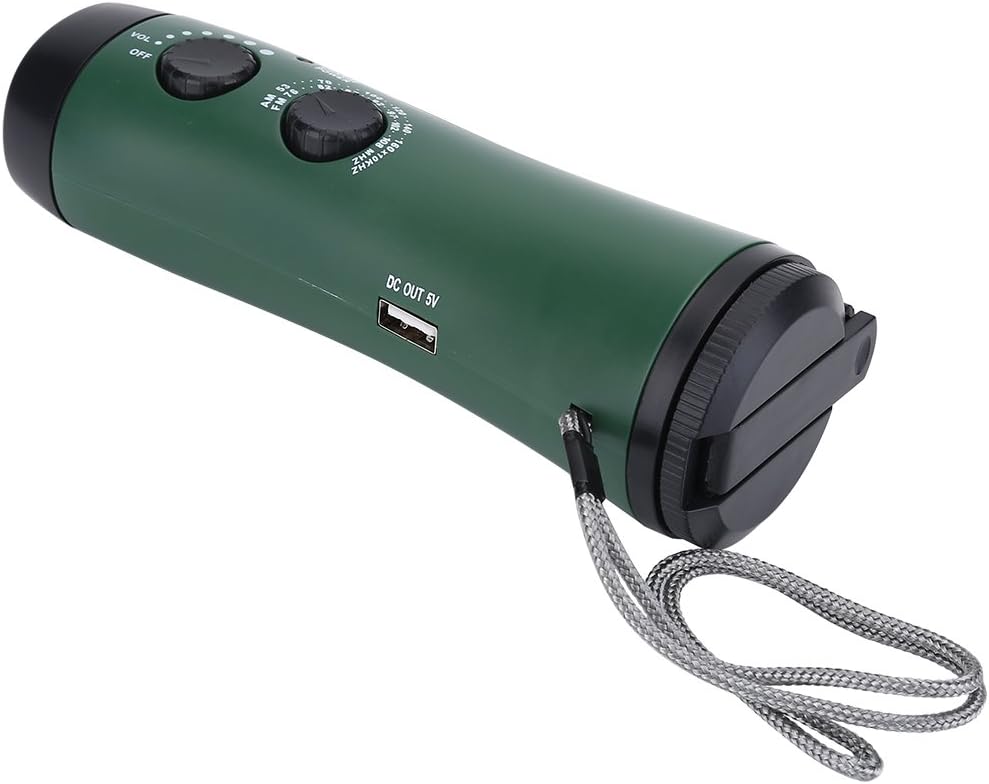 fosa Multi-Function Hand Crank LED Torch Emergency Camping Torch Phone ...