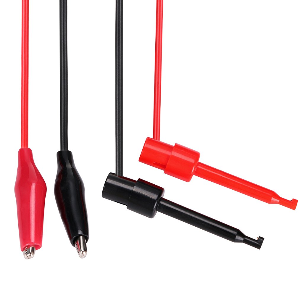 Sumnacon Multimeter Test Lead Set - Stackable Banana Plug To Test Hook ...