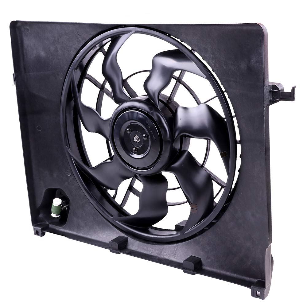 Amazon.com: cciyu Radiator or Condenser Cooling Fan Fit for 11-12 ...