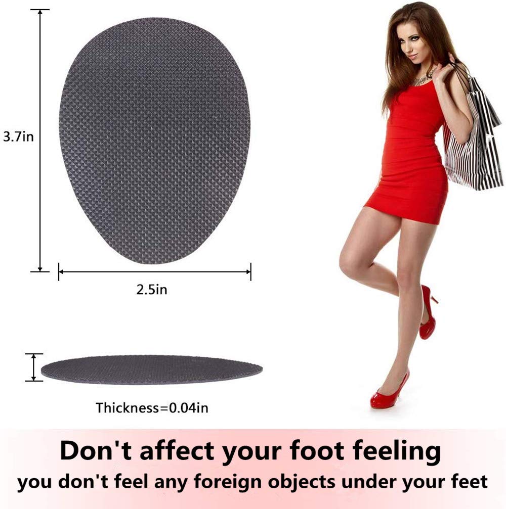 Non-Slip Noise Reduction Shoes Pads (5 Pairs),Self-Adhesive Anti-Slip ...