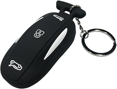 Amazon.com: for Tesla Model X Car Remote Key Fob Flip Key Protection ...