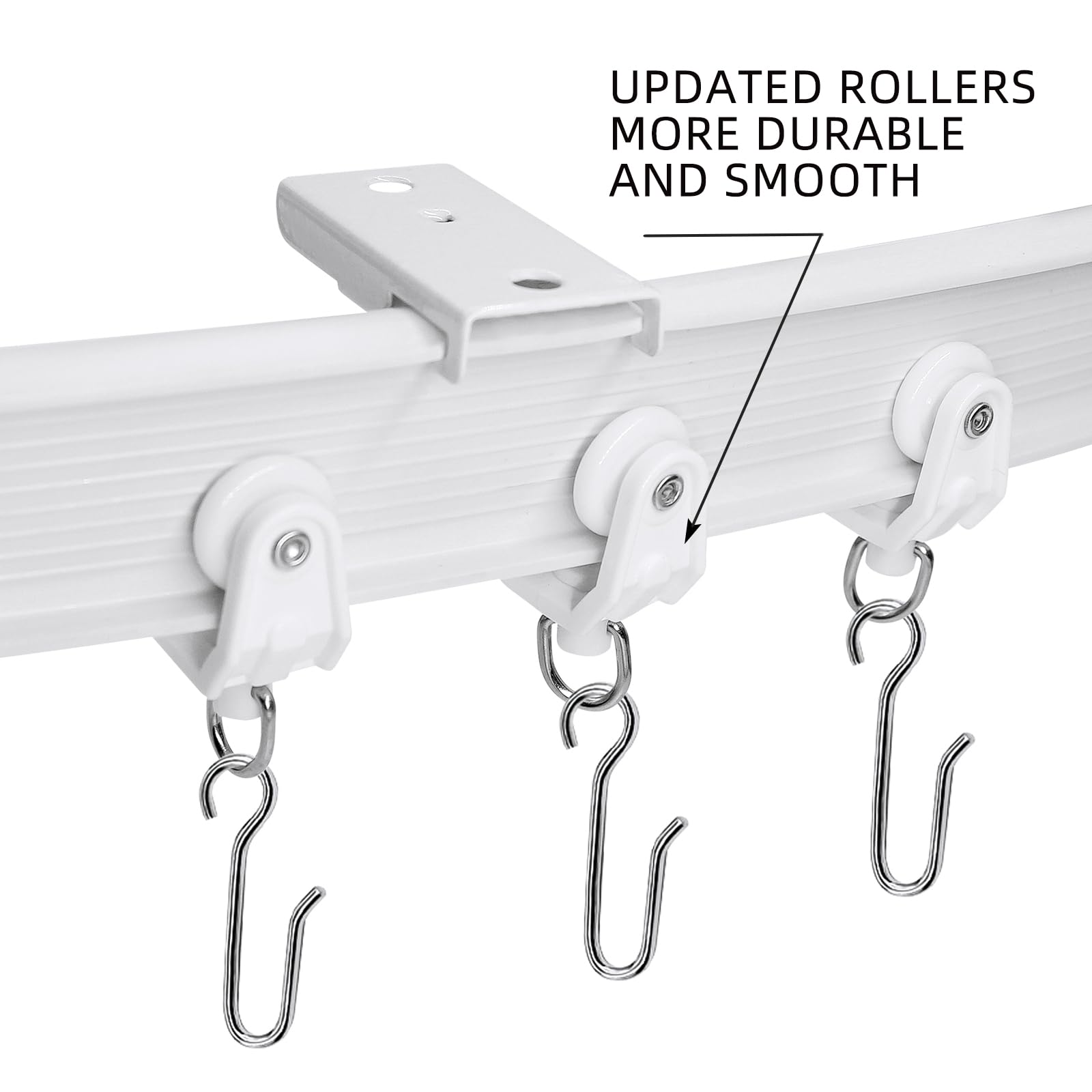 Mua VRSS Flexible Bendable Curved Ceiling Curtain Track With Stainless ...