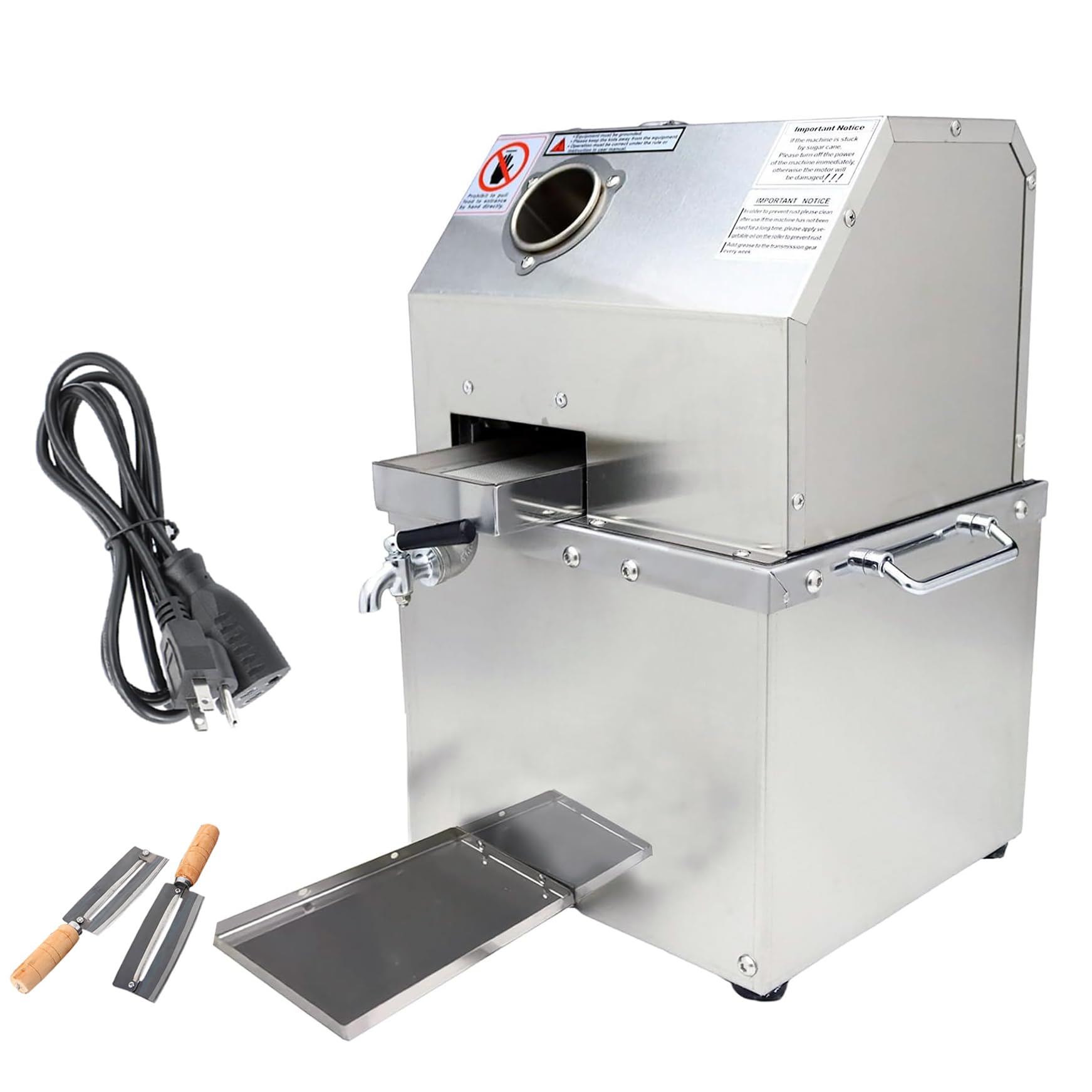 Mua INTSUPERMAI 110V Commercial Electric Sugar Cane Juicer Press ...