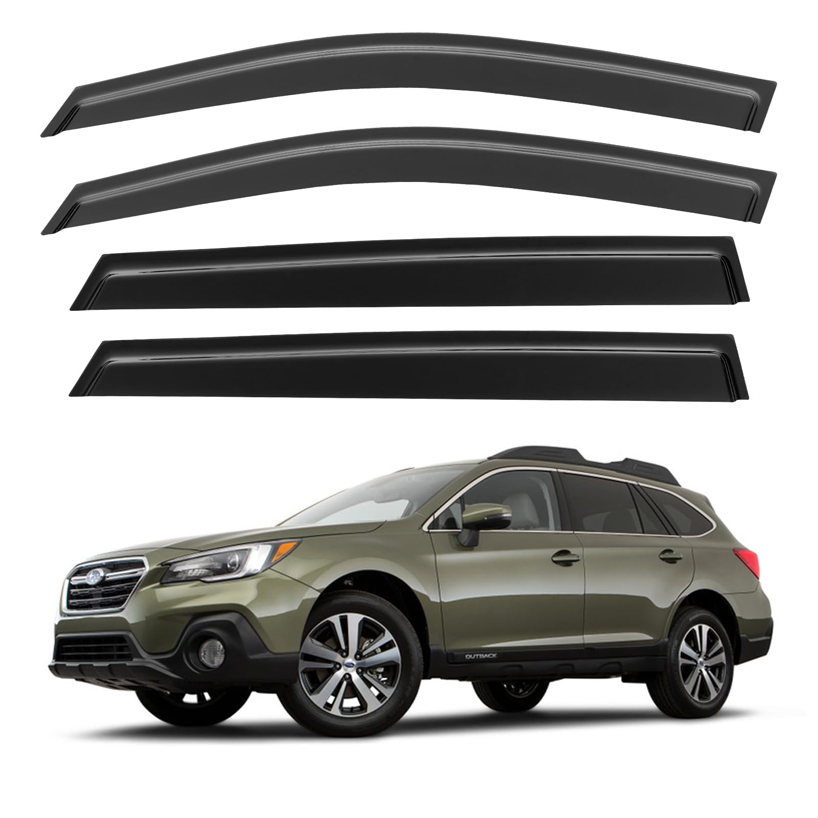 Window Visors Rain Guards Shield for 2020 2021 2022 2023 2024 2025 ...