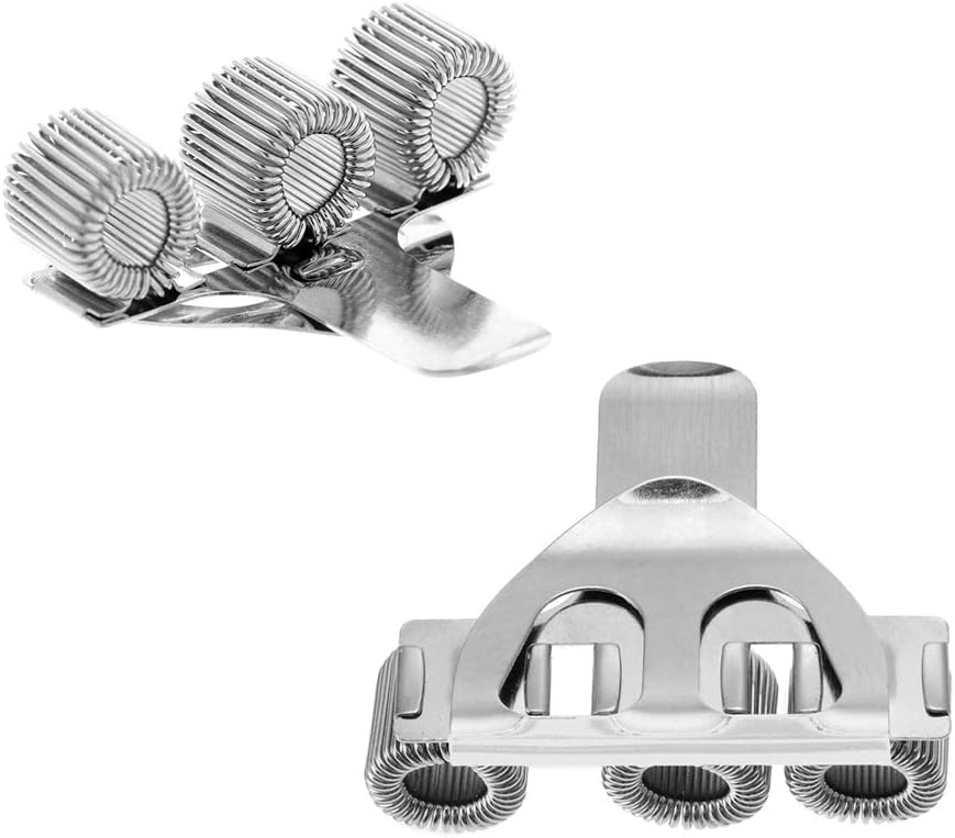 Triple Metal Pen Holder with Pocket Clip for Notebook and Clipboard ...