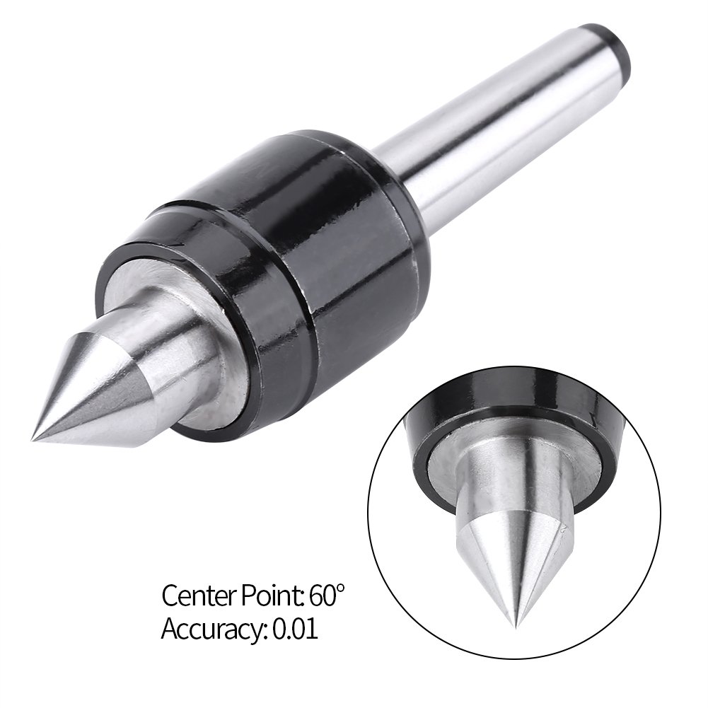 MK2 Live Center,60 ° high speed steel Precision Revolving point turning ...