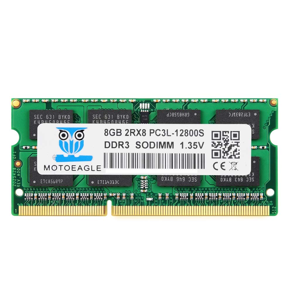 Mua 8GB DDR3L 1600 MHz SODIMM PC3L 12800S RAM Motoeagle 2Rx8 PC3 1600 DDR3 12800 1.35V Laptop ...