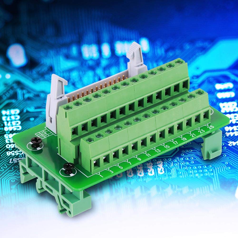 IDC26P DIN Rail Male Breakout Board Connector 5mm 26 Pin Interface ...