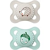 Amazon.com : MAM Original Baby Pacifier, Nipple Shape Helps Promote ...