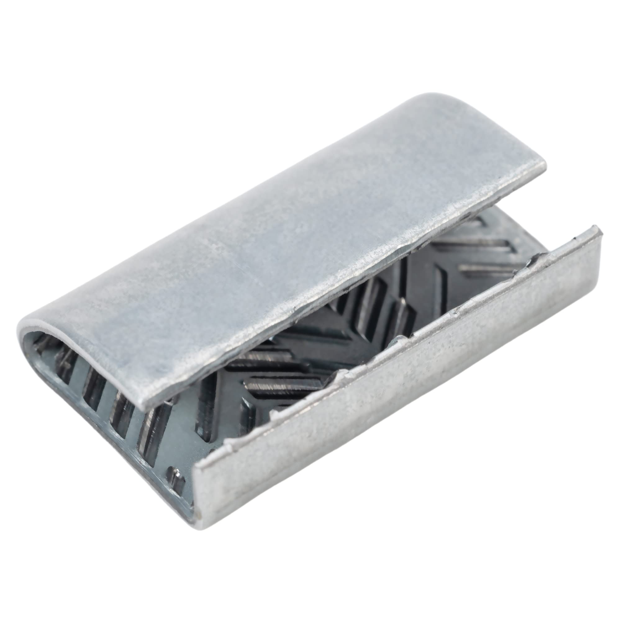 IDL Packaging Open Serrated Seals of 1.25" Length for 5/8" Strap Width ...
