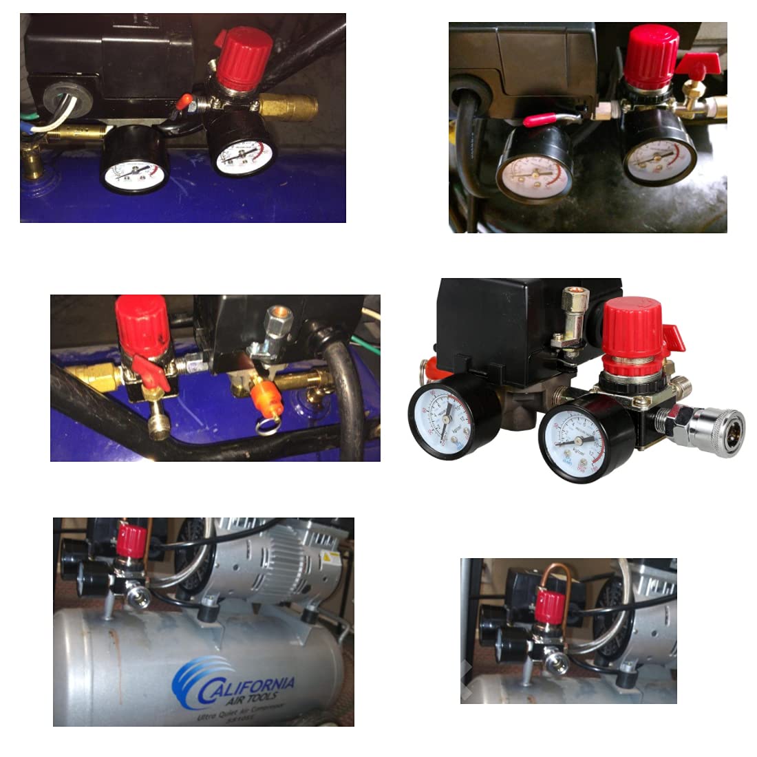 Mua Air Compressor Pressure Regulator 1/4 "Pneumatic Expansion Valve ...