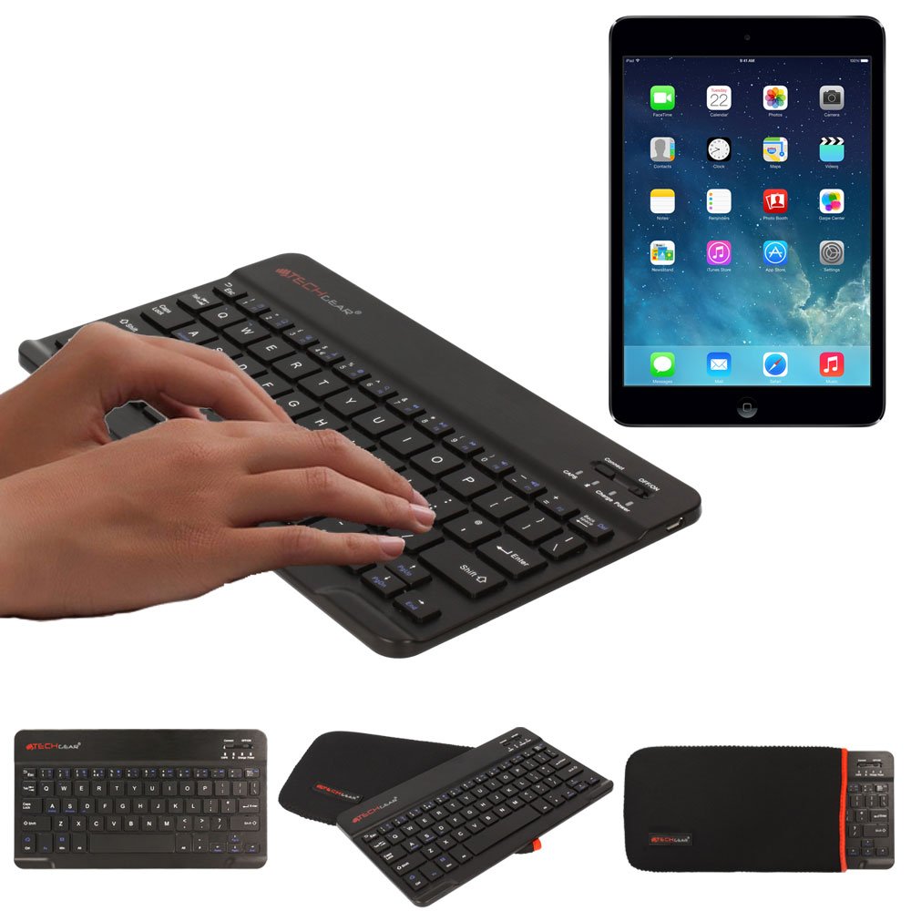 TECHGEAR [Active Strike (M) Slim Line Bluetooth Wireless UK QWERTY ...