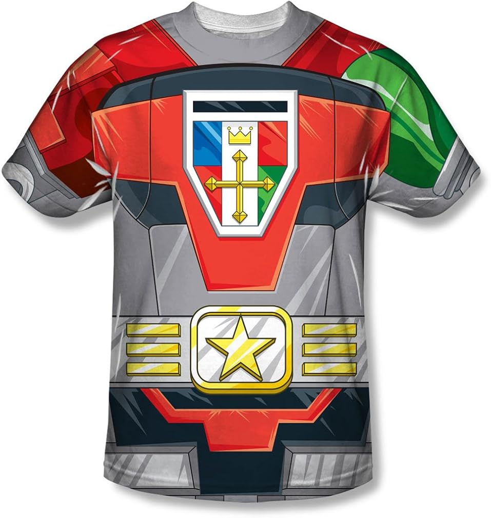 Voltron - Mens Costume T-Shirt: Amazon.co.uk: Clothing