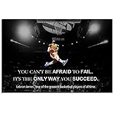 Amazon.com: Lebron James Motivational Poster Quote Inspirational Quotes ...