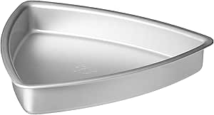 Amazon.com: Fat Daddio's Anodized Aluminum Convex Triangle Cake Pan, 12 ...