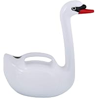 Amazon.com : Esschert Design tg242 Swan Watering Can, Plastic, White ...