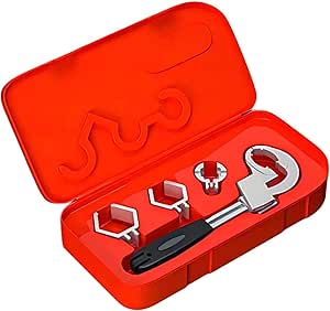 JetBravo 4-in-1 Multifunctional Faucet Wrench Adjustable Double-Ended ...