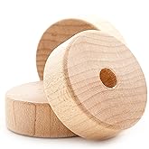 Amazon.com: Pinehurst Crafts Flat (Slab) Wooden Toy Wheels, 1-1/2 Inch ...