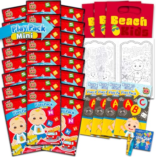 Cocomelon Mini Party Favors Set for Kids - Bundle with 24 Mini ...