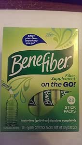 Amazon.com: Benefiber Drink Mix On The Go Sugar Free , Taste Free, 28 ...