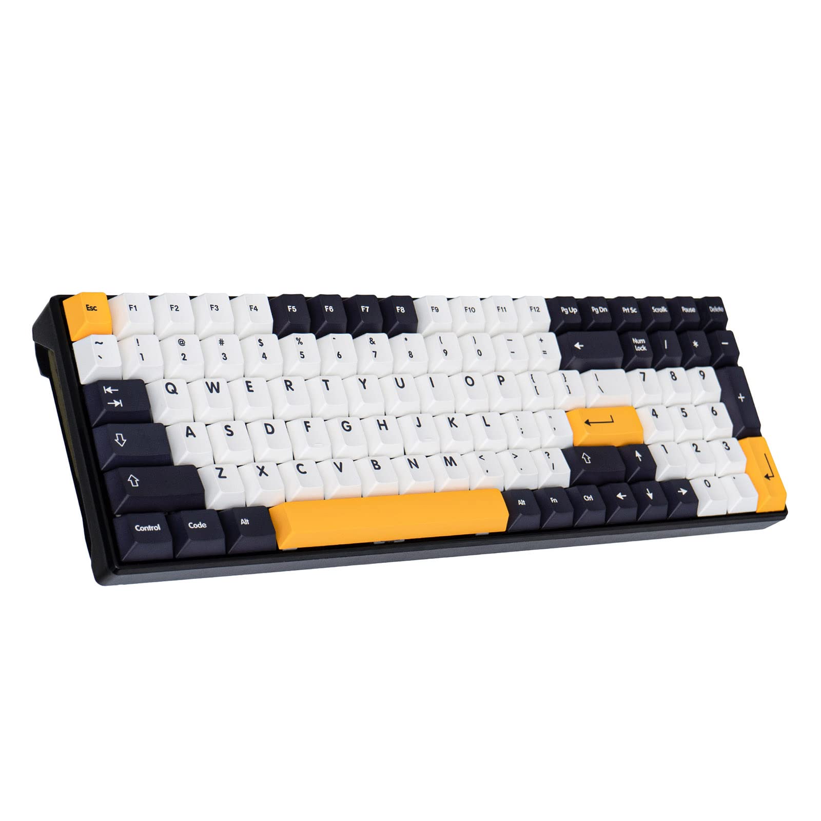 Mua PBT Keycaps 133 Keys Black White Keycaps Cherry Profile Dye ...