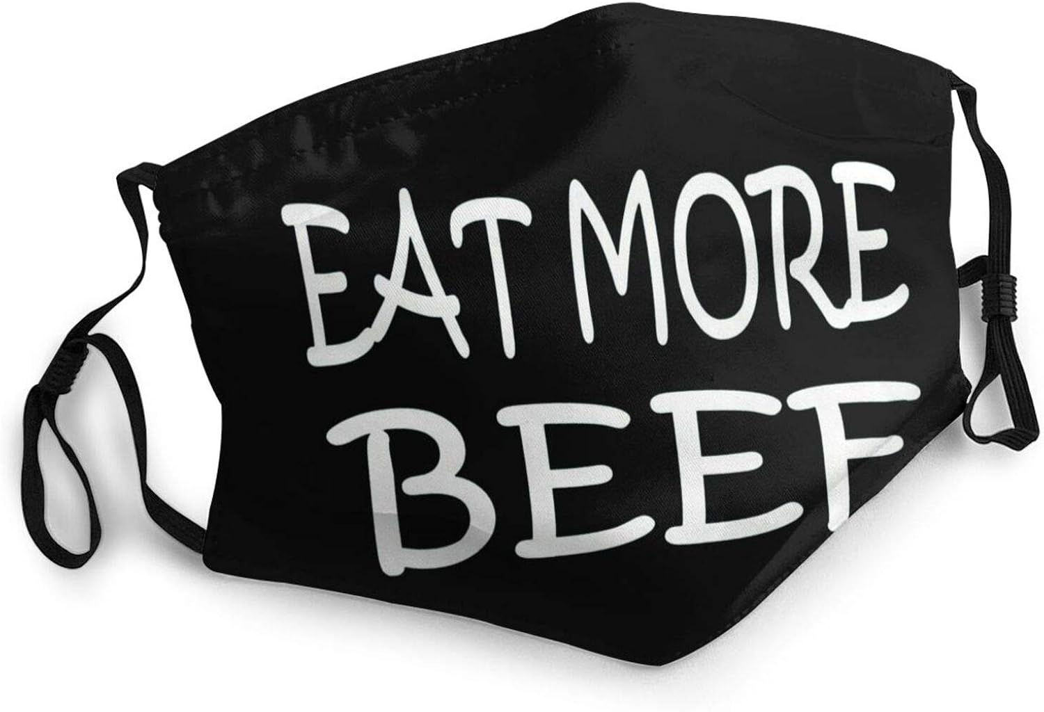 Eat More Beef Men & Women Mask Adjustable Face Mask Breathable Dust ...