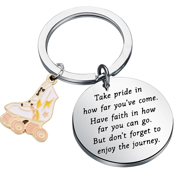 Skateboarder Gifts Personalized Skateboard Keychain - Custom Engraved ...