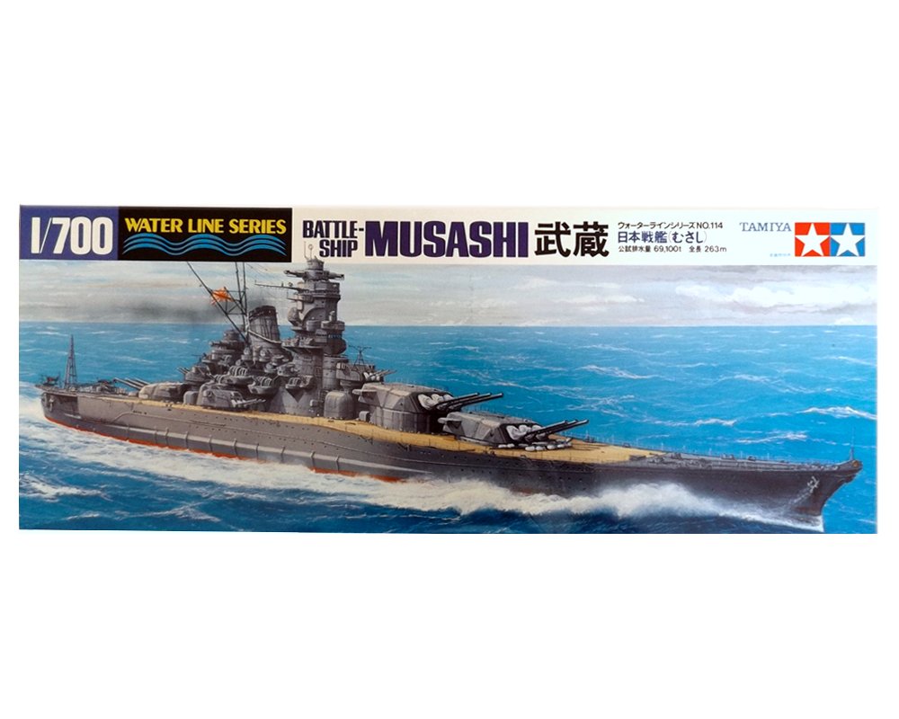 Mua Musashi Battleship 1/700 Tamiya trên Amazon Mỹ chính hãng 2025 | Fado