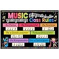 Amazon.com: Generic Debra Benn Teacher Music Class Rules Poster, Poster ...