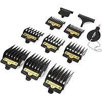 Amazon.com: MEN'S GROOMING BARBER PRO Hair Clipper Guards Guide Combs, 8 Pcs Hair Clipper ...