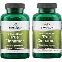 Amazon.com: Swanson Full Spectrum True Cinnamon - Herbal Supplement ...