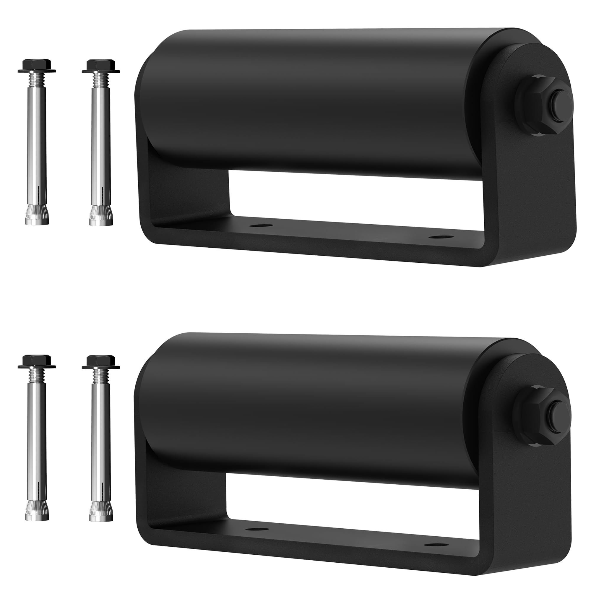 Sdstone 2Pack Slide Gate Guide Roller with C Post Welded Bracket?6 ...