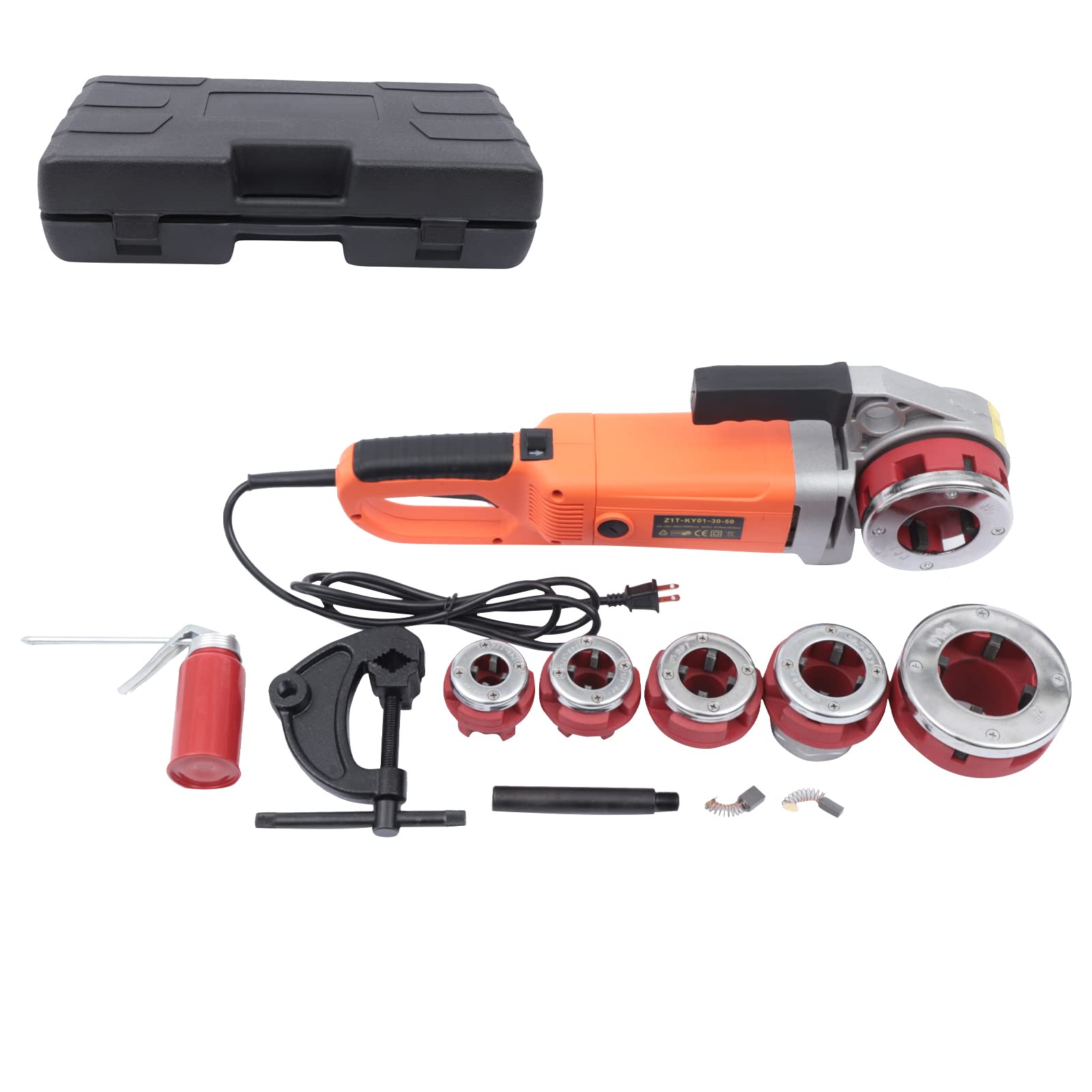 Mua 2300W Electric Pipe Threader Ratchet Type w/ 6 Dies Set 1/2" to 2 ...