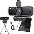 Amazon.com: N newline 4K Webcam for PC, 4K UHD USB Webcam with ...