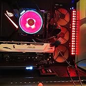 WOWLED RGB Gaming LED Strip Lights Magnetic for Mid Tower PC Case ...