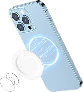 AUROX Intended for Popsocket Grip Magnetic Base Plate Compatible with MagSafe Base for iPhone 13 ...