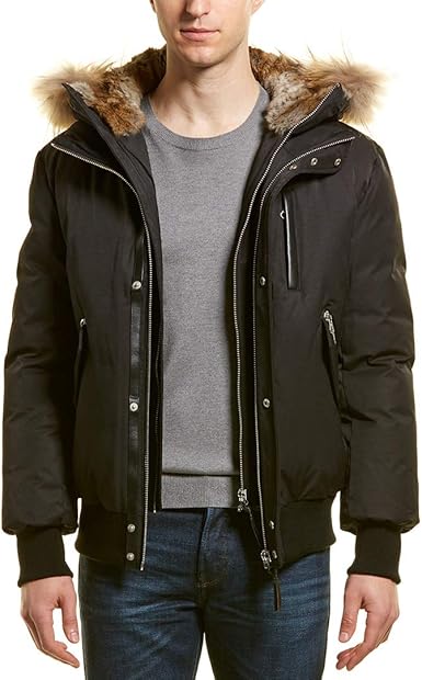Mackage Men's Dixon Down Bomber Jacket at Amazon Men’s Clothing store