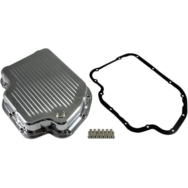 Chevy TH400 Black Finned Transmission Pan Inches Deep Extra, 55% OFF