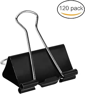 Amazon.com : Heavy Duty Binder Clips Paper Clips Office Large Clips ...