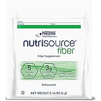 Amazon.com: NutriSource Fiber Packets, 0.14 Ounce (Pack of 75) : Health ...