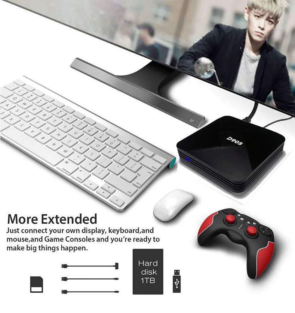 Mua D905 Android TV Box, 4K Android 9.0 Smart TV Box Amlogic S905 Quad ...