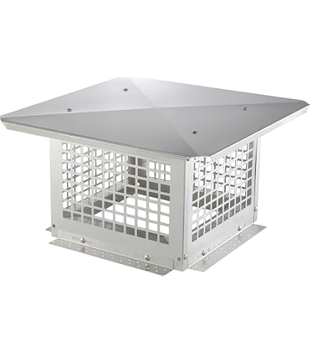 Single Bolt Chimney Cover Forever Stainless Steel Chimney Cap – Diamond ...
