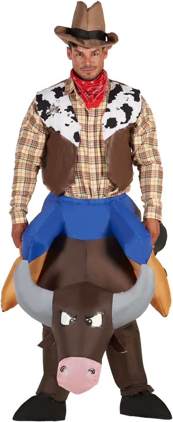 Morph Inflatable Bucking Bronco Ride-on Costume for Adults – BigaMart